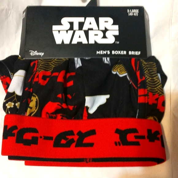 Disney | Underwear & Socks | Disney Star Wars Vader Cloud Boxer Briefs ...